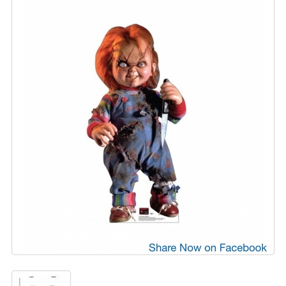 Party Supplies | Chucky With Knife Cardboard Cutout Free Ship | Poshmark